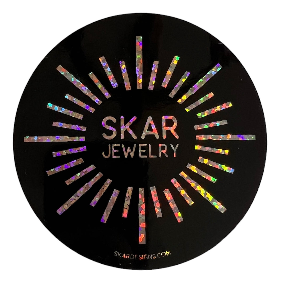 Skar ®️ Opalescent Logo Sticker | Skar Designs