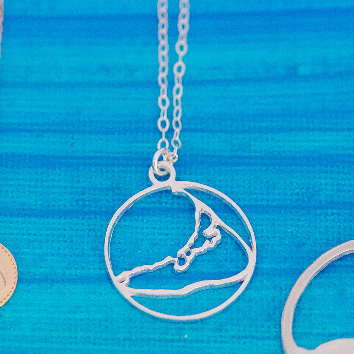 Nantucket Outline Necklace © | Skar Designs